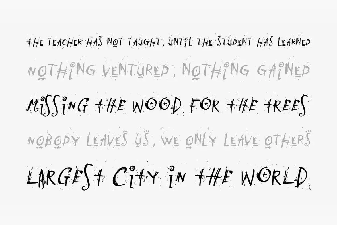 Cat Scratch Font - YouWorkForThem