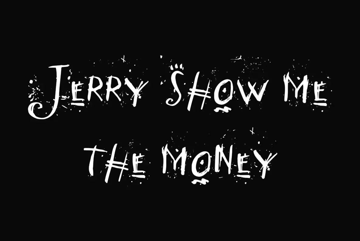 Cat Scratch Font - YouWorkForThem