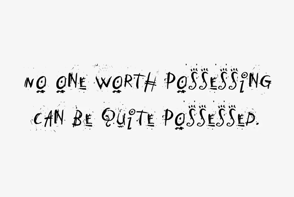 Cat Scratch Font - YouWorkForThem