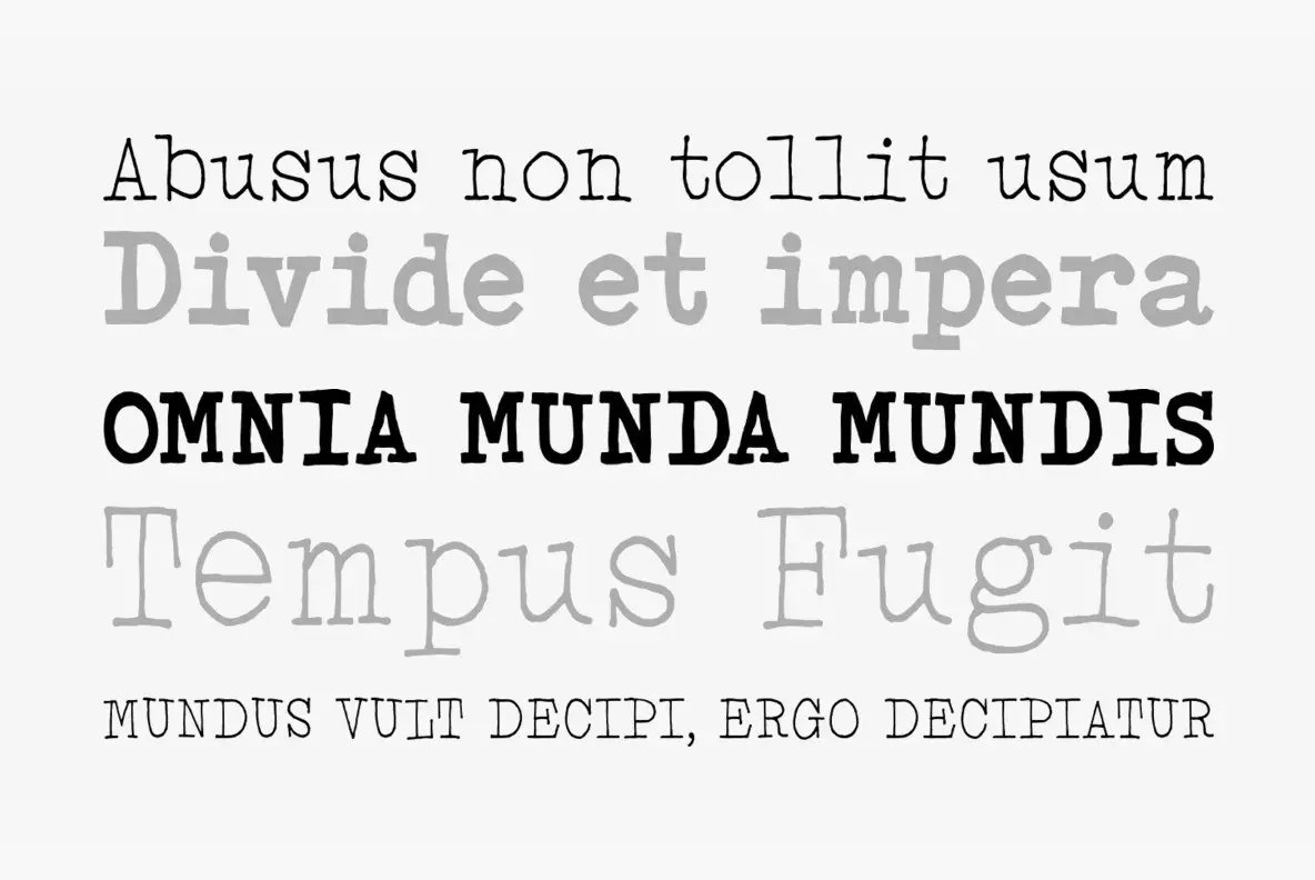 Click Clack Font - YouWorkForThem