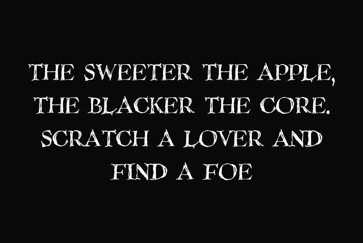 Four Score Font - YouWorkForThem