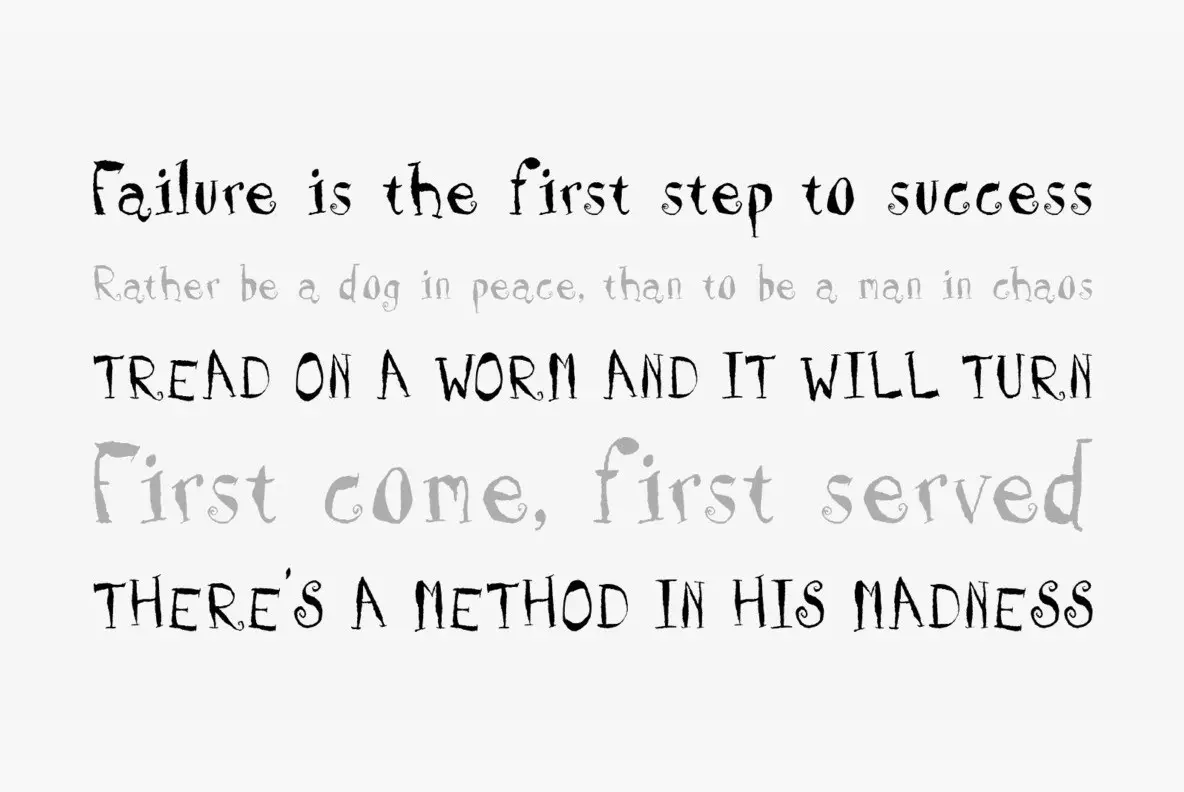 Holy Cow Font - YouWorkForThem