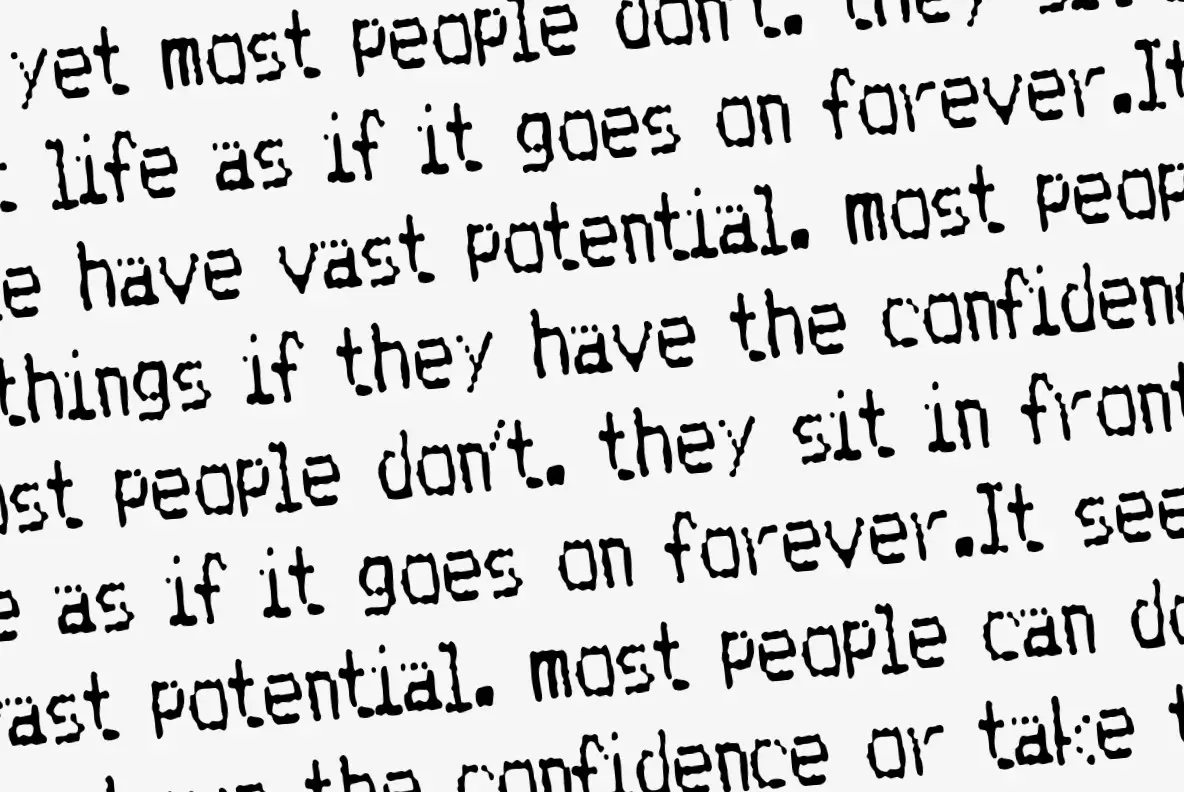 Matrix Dot Font - FontPath