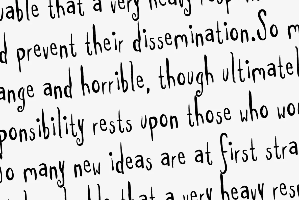 Spill Milk Font - FontPath