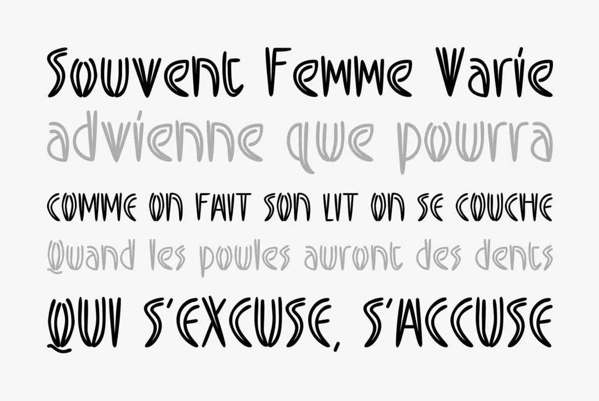 Swizzle Font - YouWorkForThem