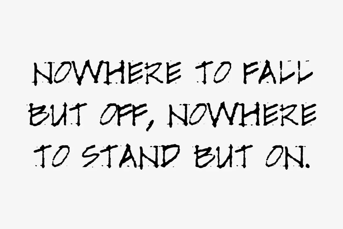 Two By Four Font - YouWorkForThem