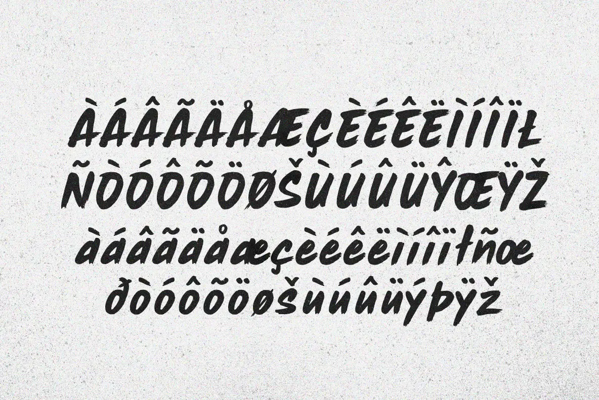 Rush Hour Font - FontPath