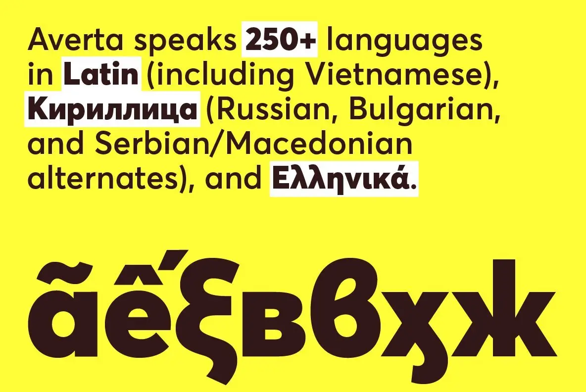 Averta Standard Font - FontPath