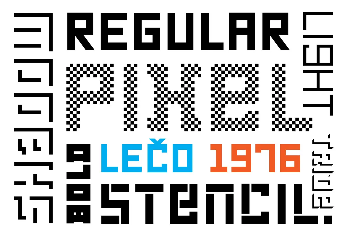 LECO 1976 Font - FontPath