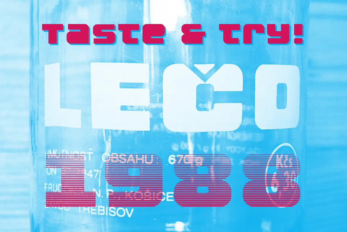 LECO 1988 Font - FontPath