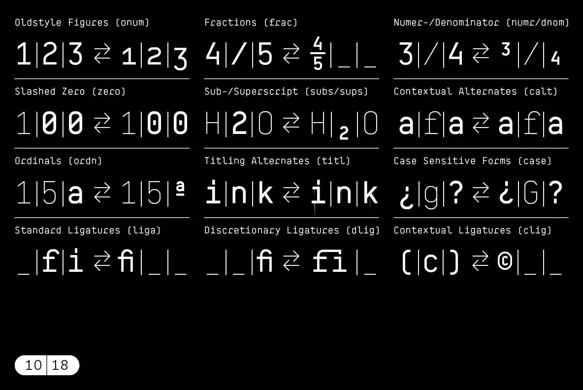 BB Manual Mono Pro Font - FontPath