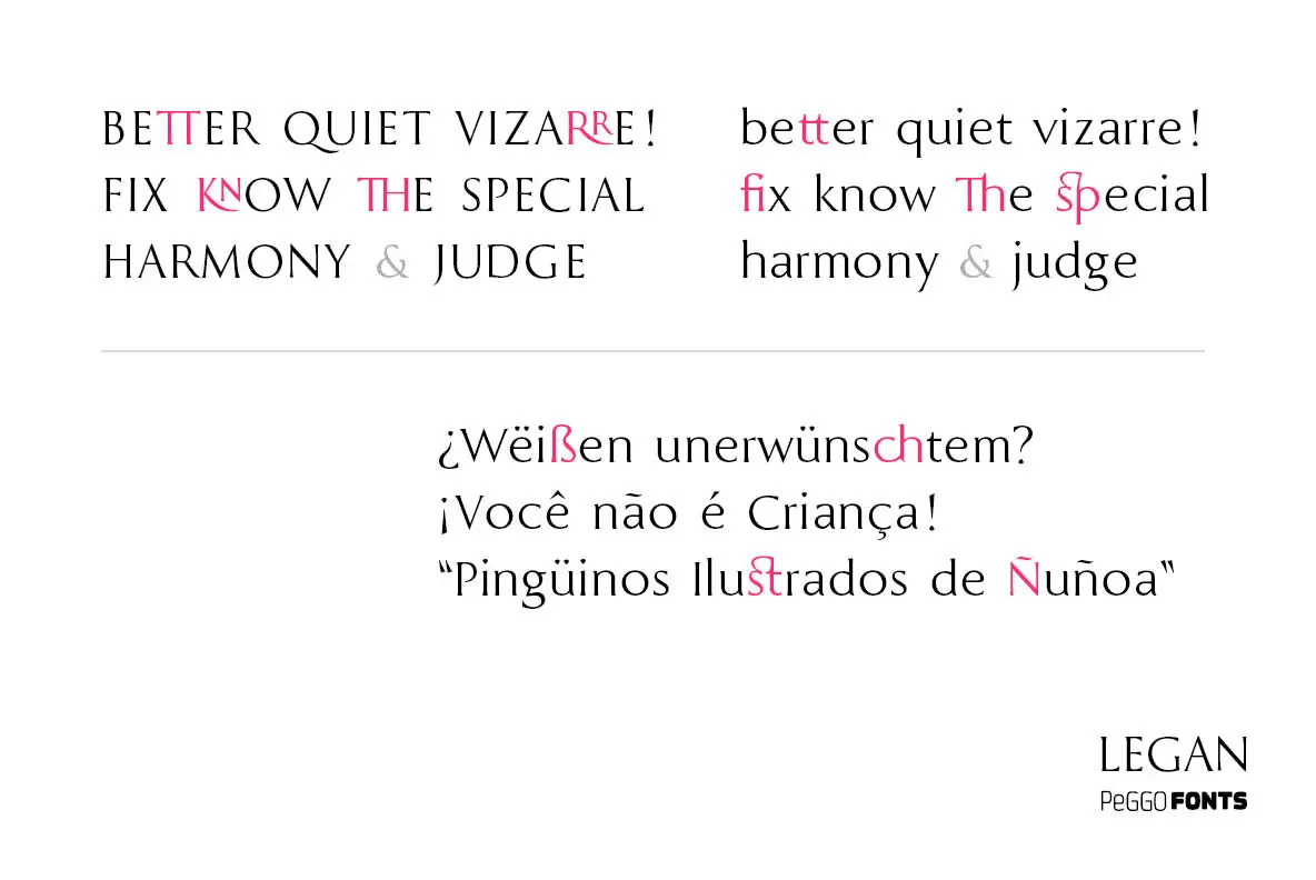 Legan Font - FontPath