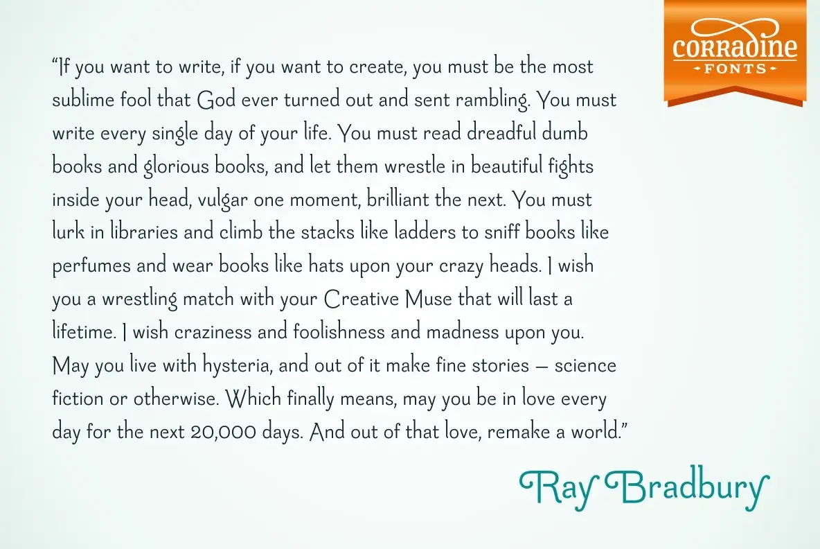 Be Creative Font - YouWorkForThem