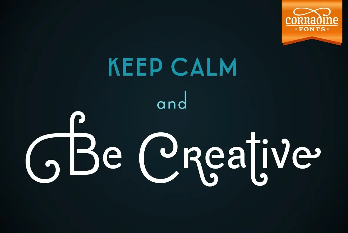 Be Creative Font - YouWorkForThem