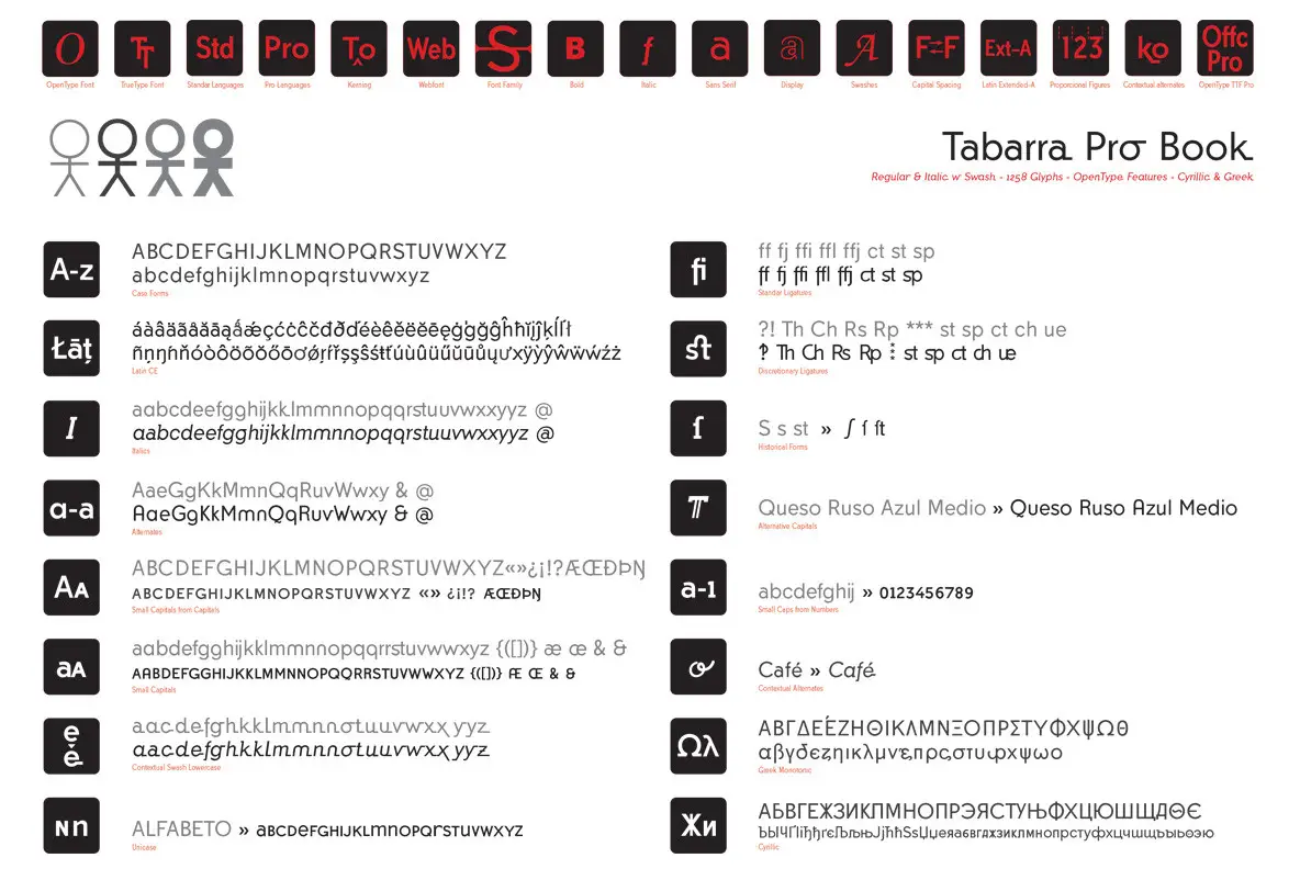 Tabarra Pro Font - FontPath