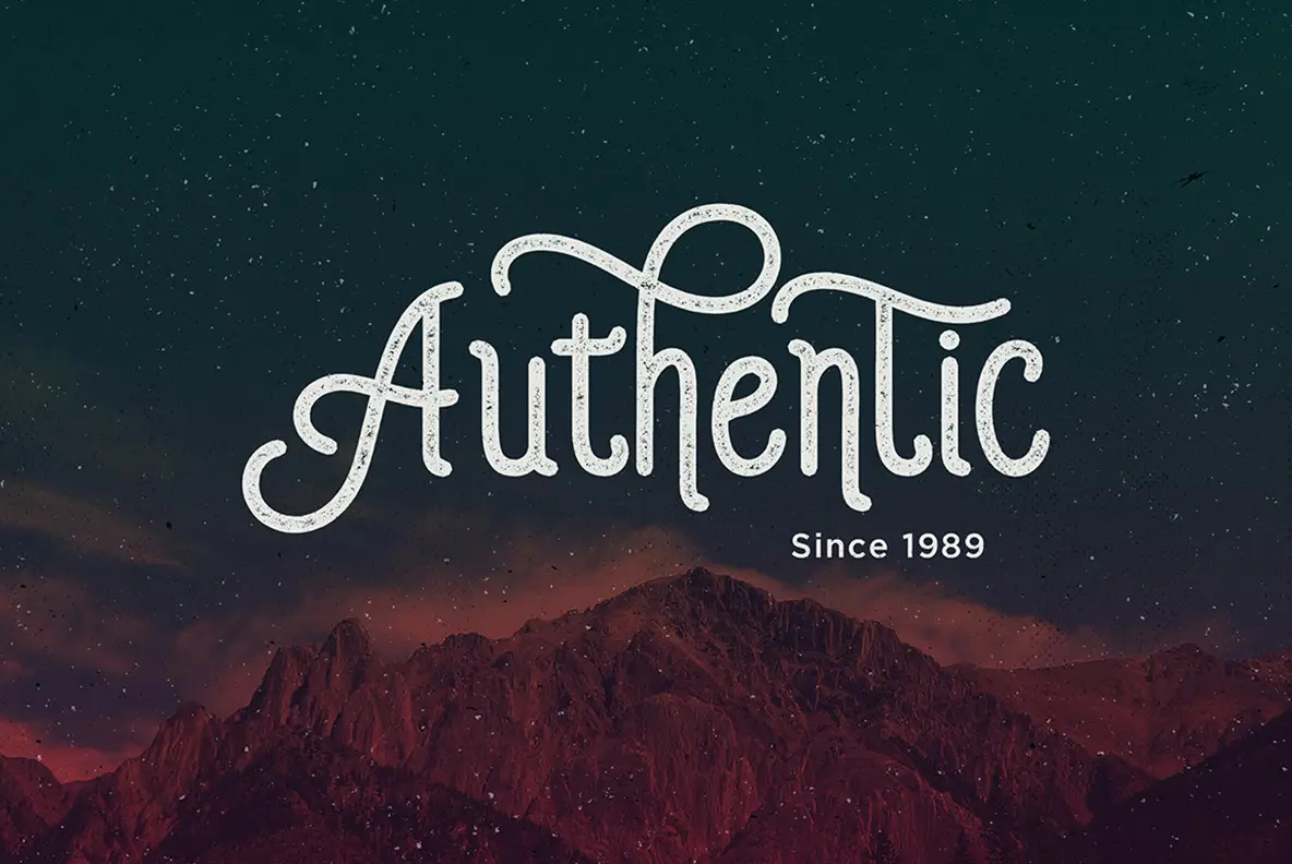 Auther Font - YouWorkForThem