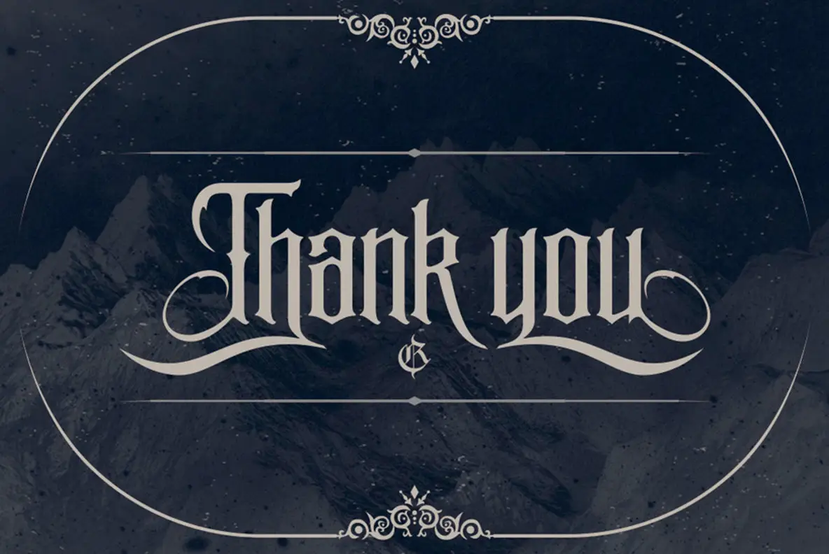 The Mariam Story Font - YouWorkForThem