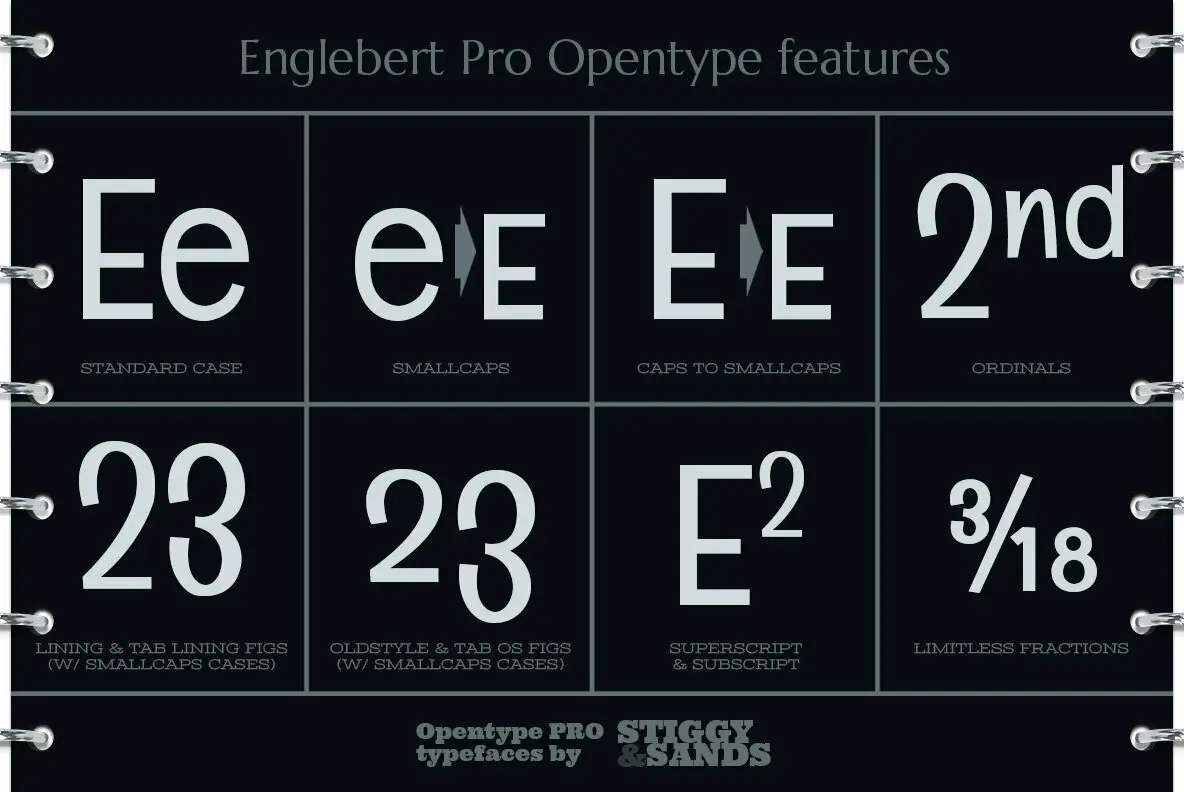 Englebert Pro Font - YouWorkForThem