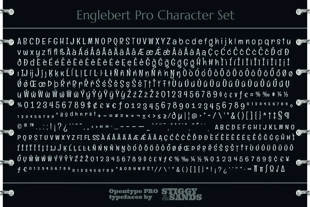 Englebert Pro Font - FontPath