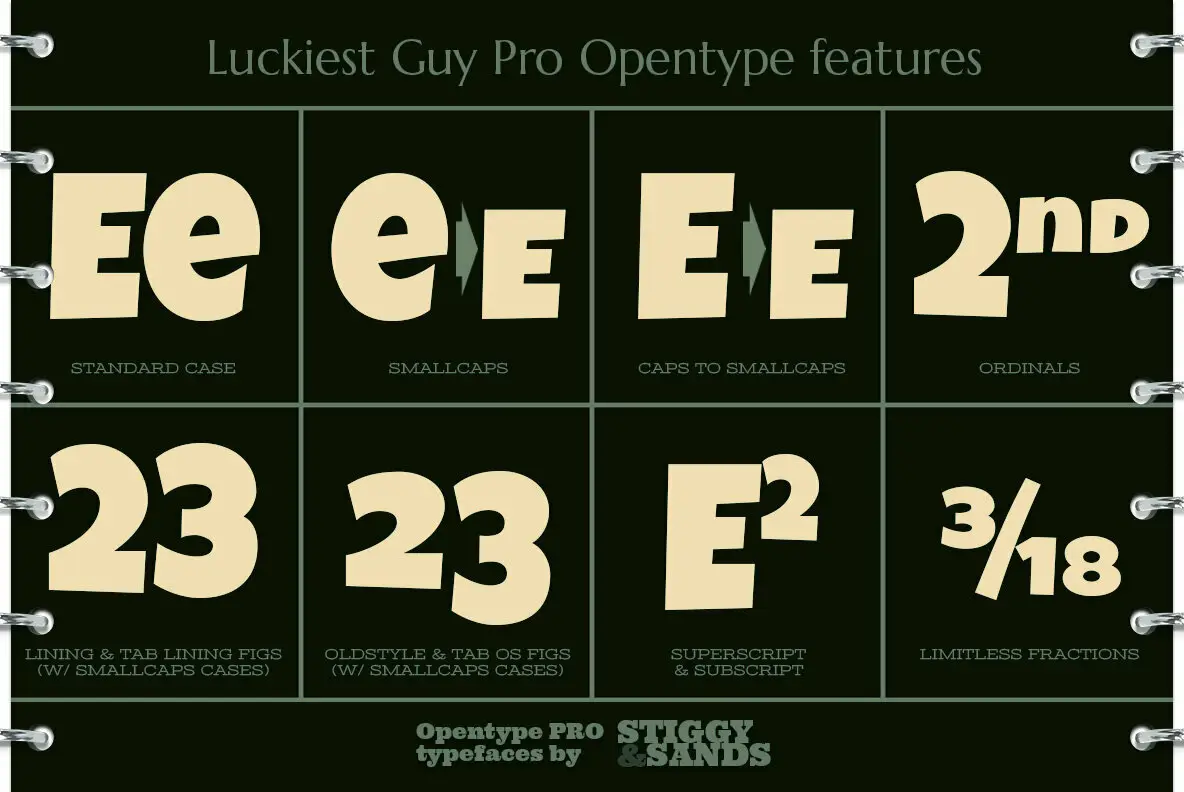 Luckiest Guy Pro Font - FontPath