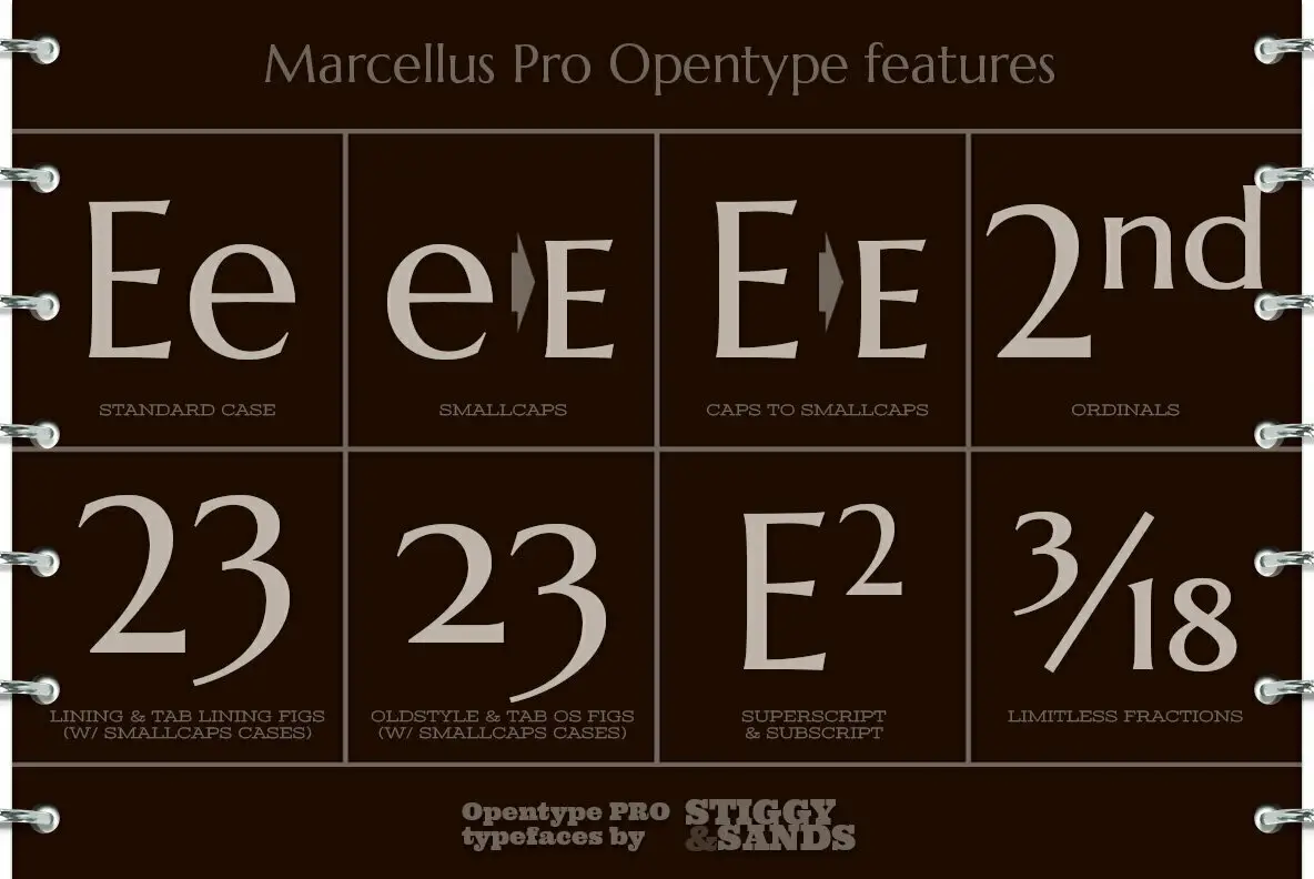 Marcellus Pro Font - FontPath