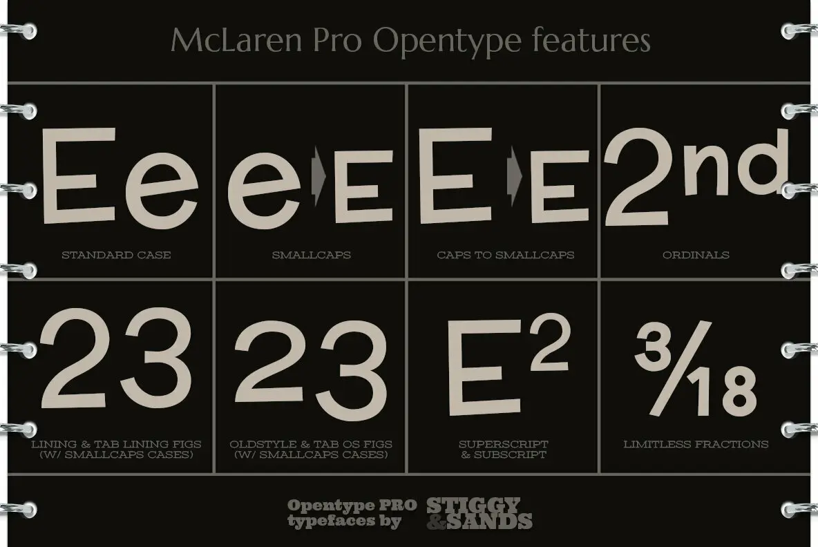 McLaren Pro Font - YouWorkForThem