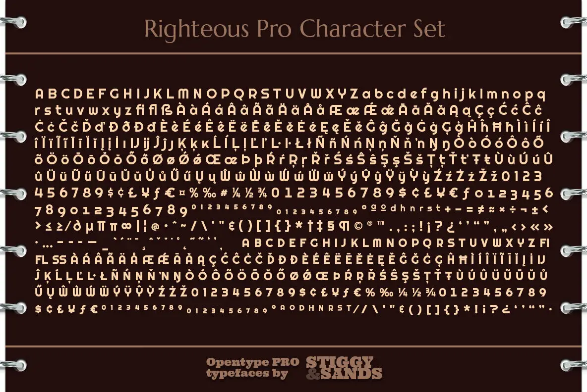 Righteous Pro Font - FontPath