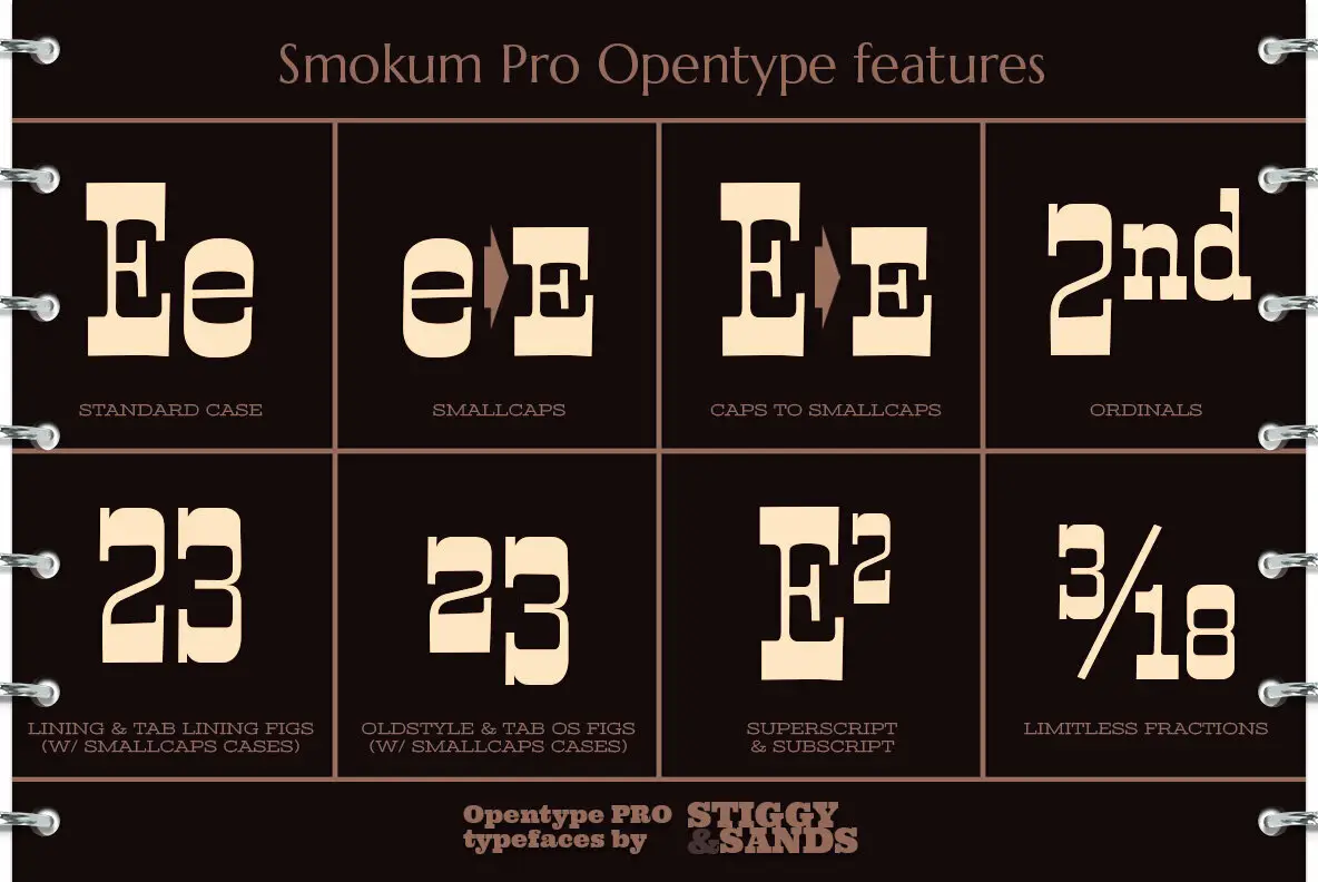 Smokum Pro Font - YouWorkForThem