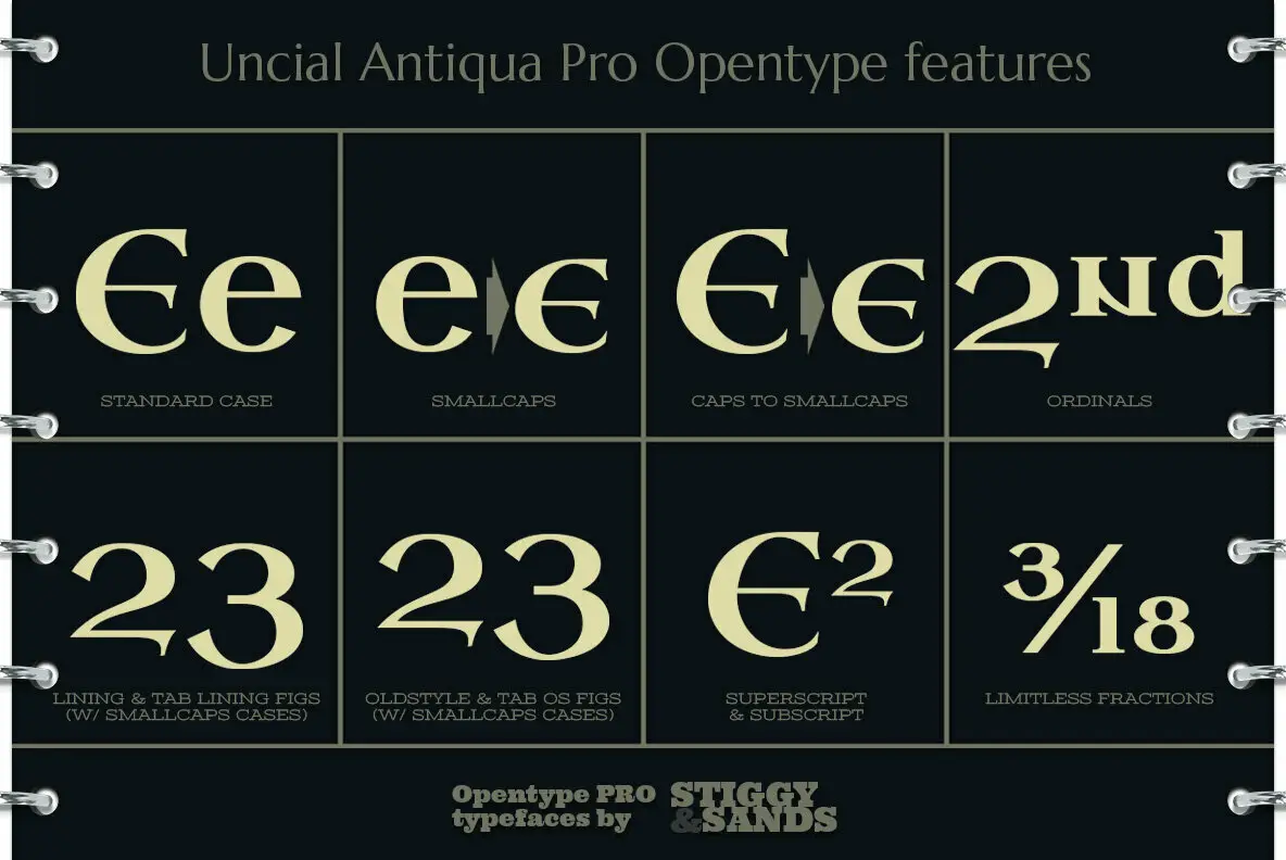 Uncial Antiqua Pro Font - FontPath