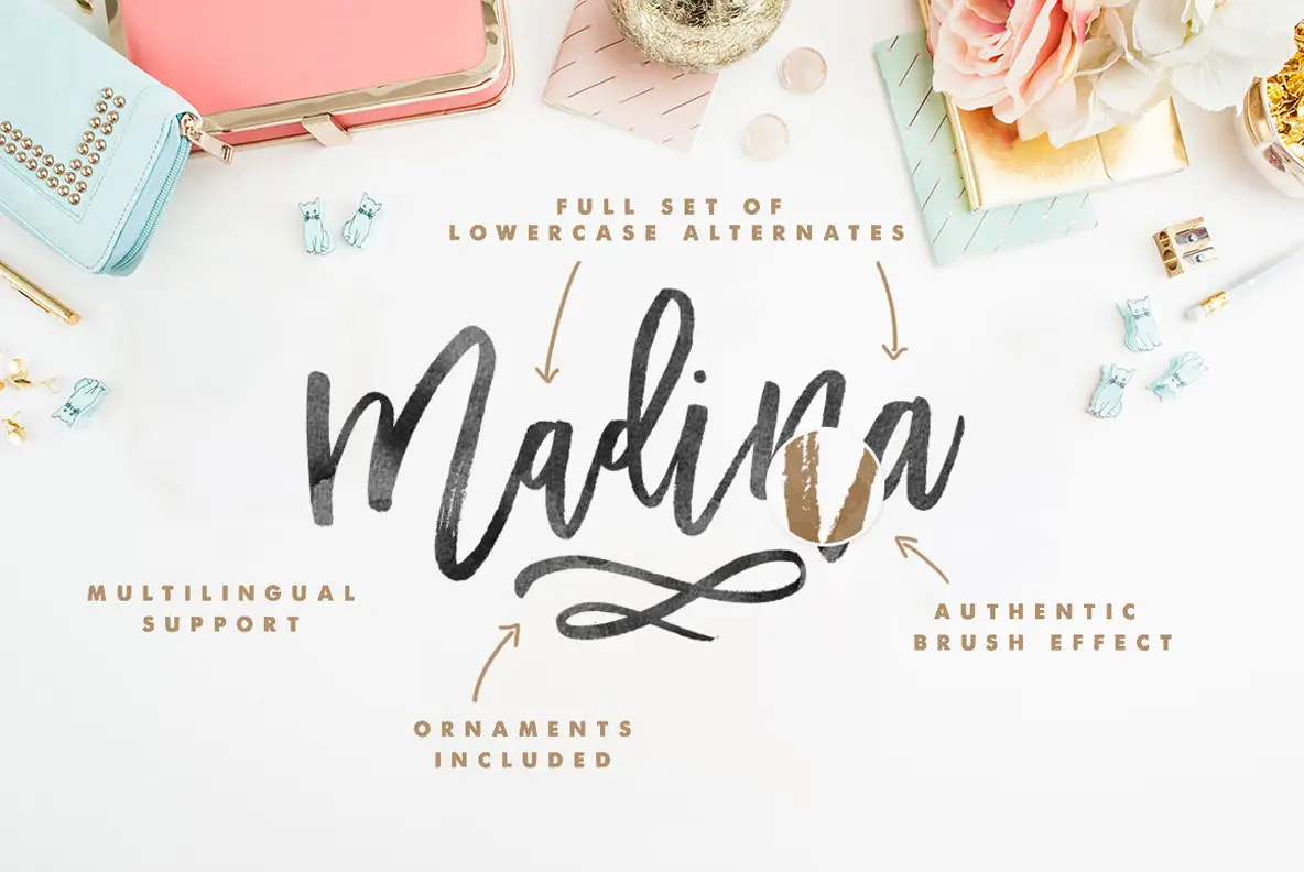 Madina Script Font - FontPath