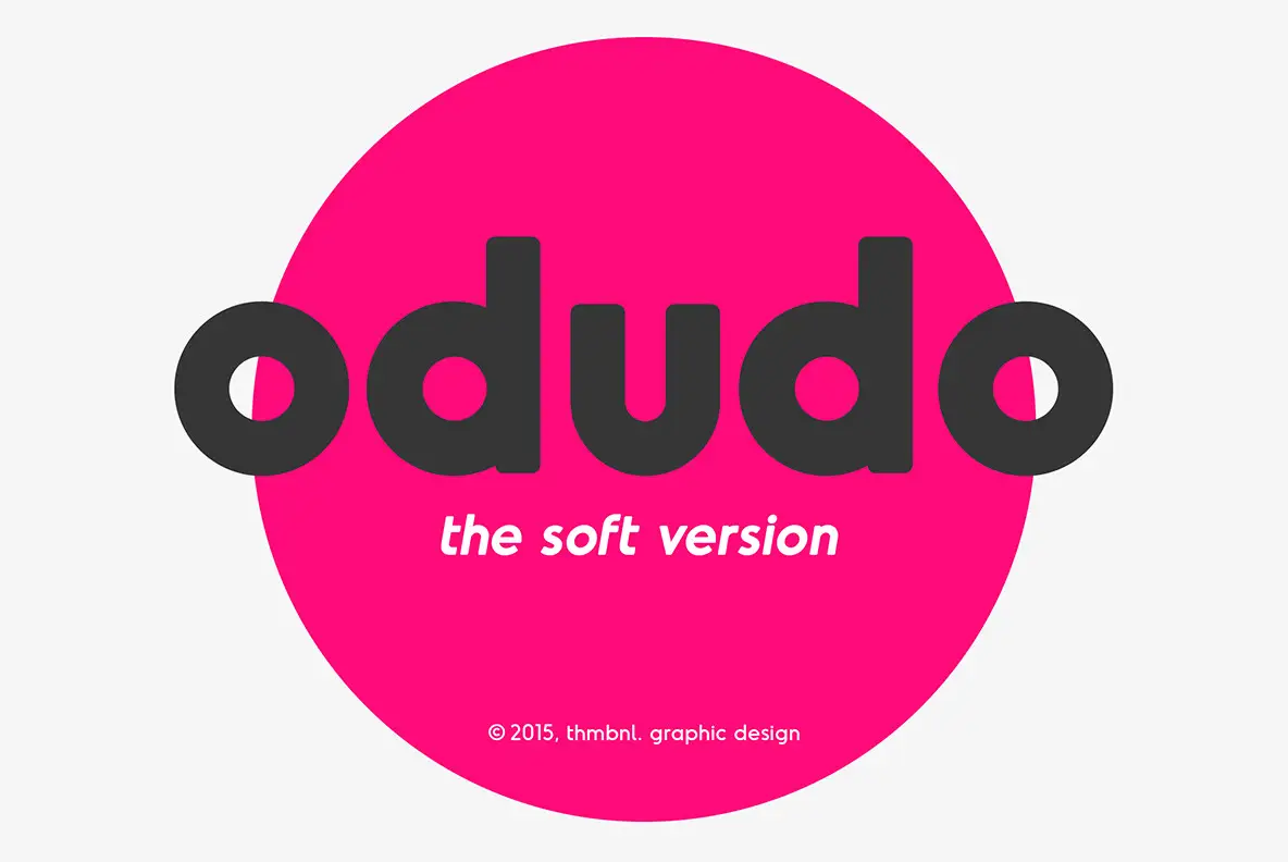 Odudo Soft Font - FontPath