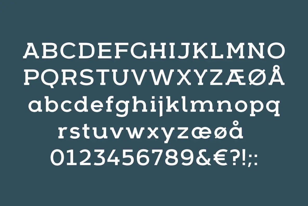 Arkibal Serif Font - FontPath