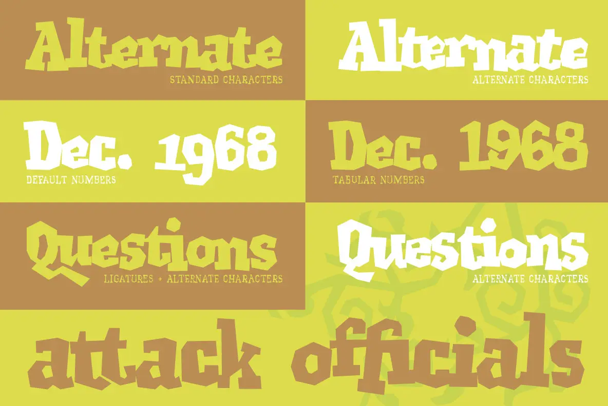 Jackazz Font - YouWorkForThem