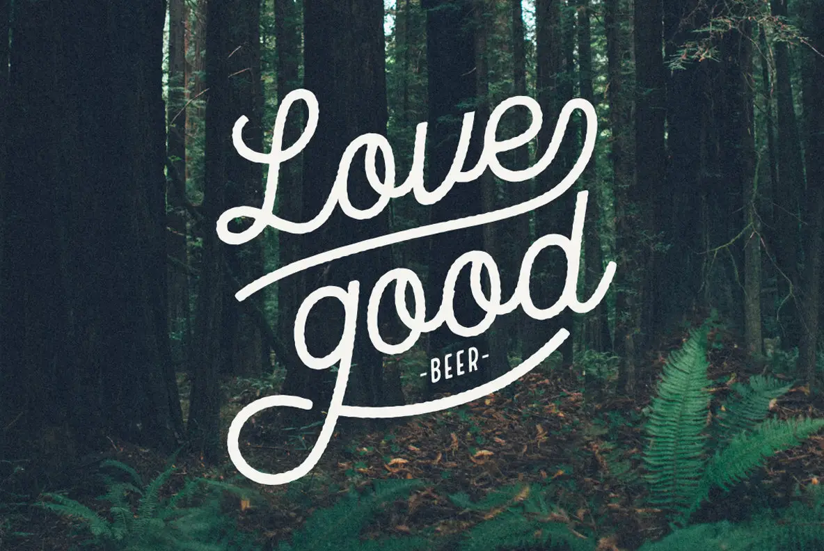 Local Brewery Font - YouWorkForThem