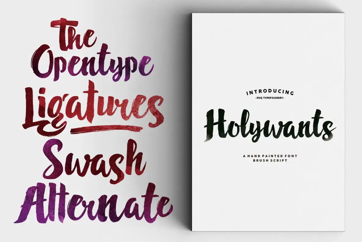 Holywants Font - FontPath