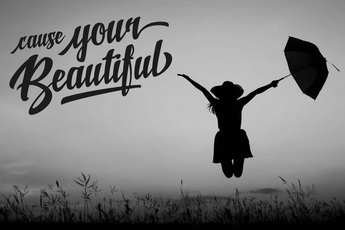 New Shine Script Font - FontPath