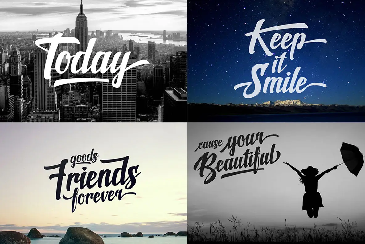New Shine Script Font - FontPath