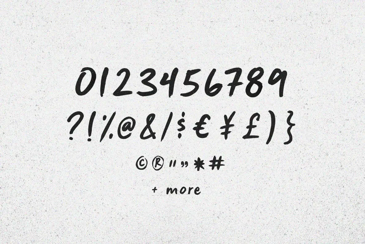 Hang Loose Font - YouWorkForThem