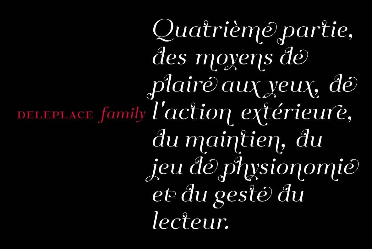 Deleplace Font - YouWorkForThem