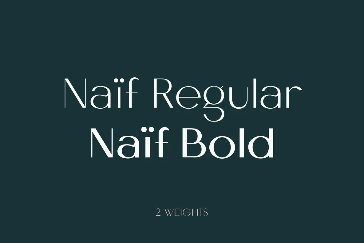 Naif Font - YouWorkForThem
