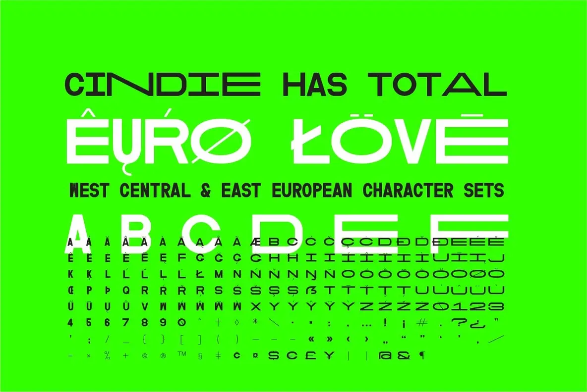 Cindie Mono Font - FontPath