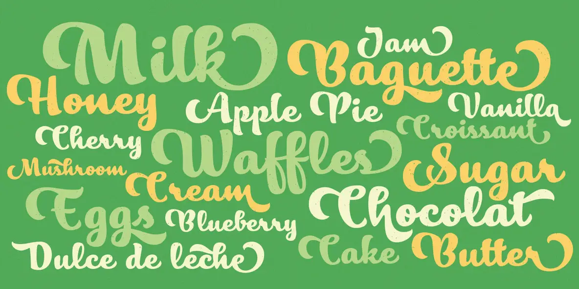 Merengue Script Font - FontPath