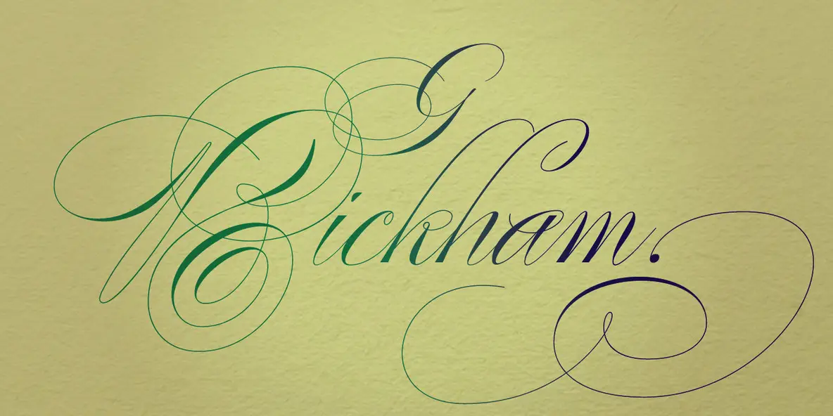 Poem Script Font - YouWorkForThem