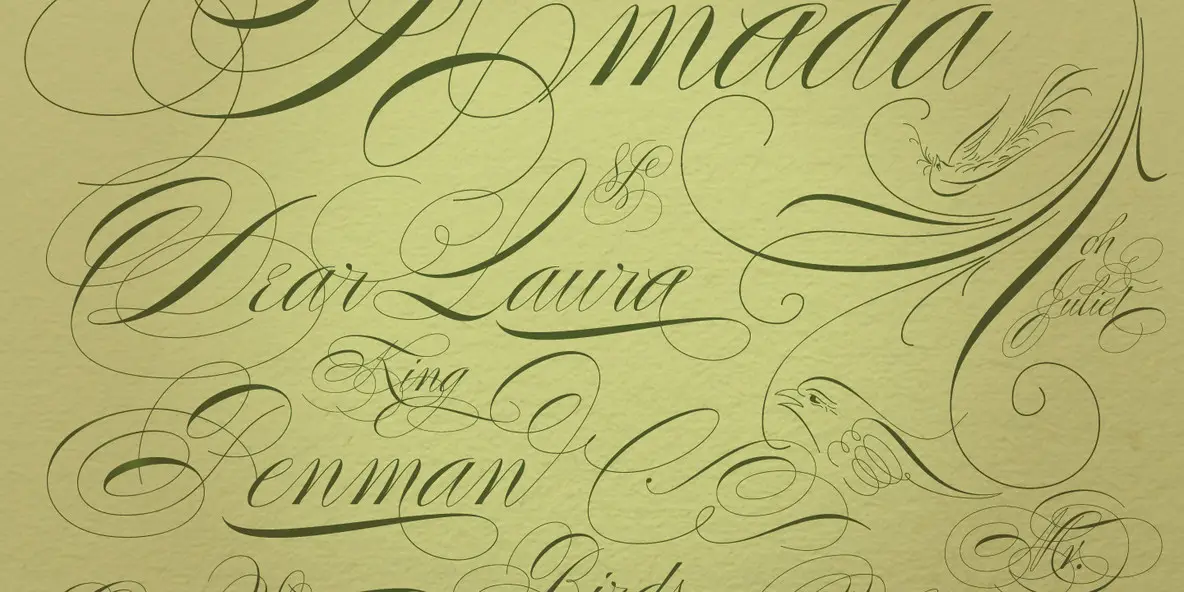 Poem Script Font - YouWorkForThem