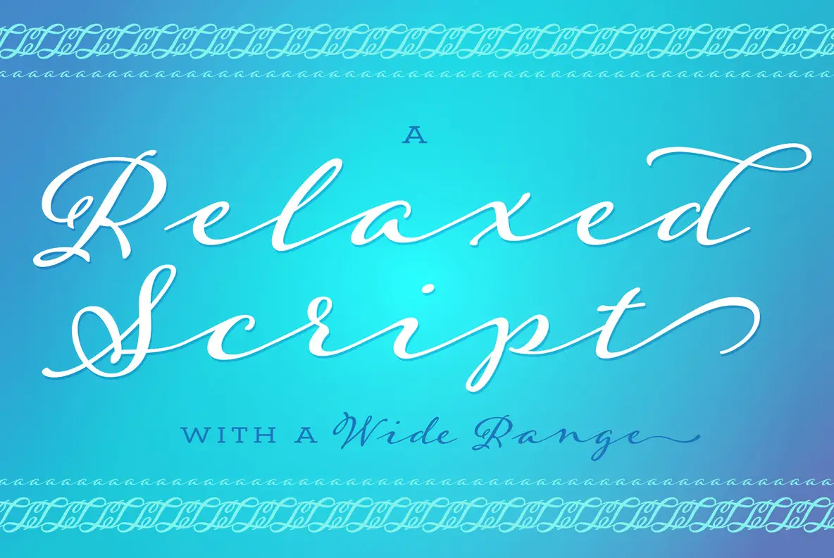 Adorn Garland Smooth Font - FontPath