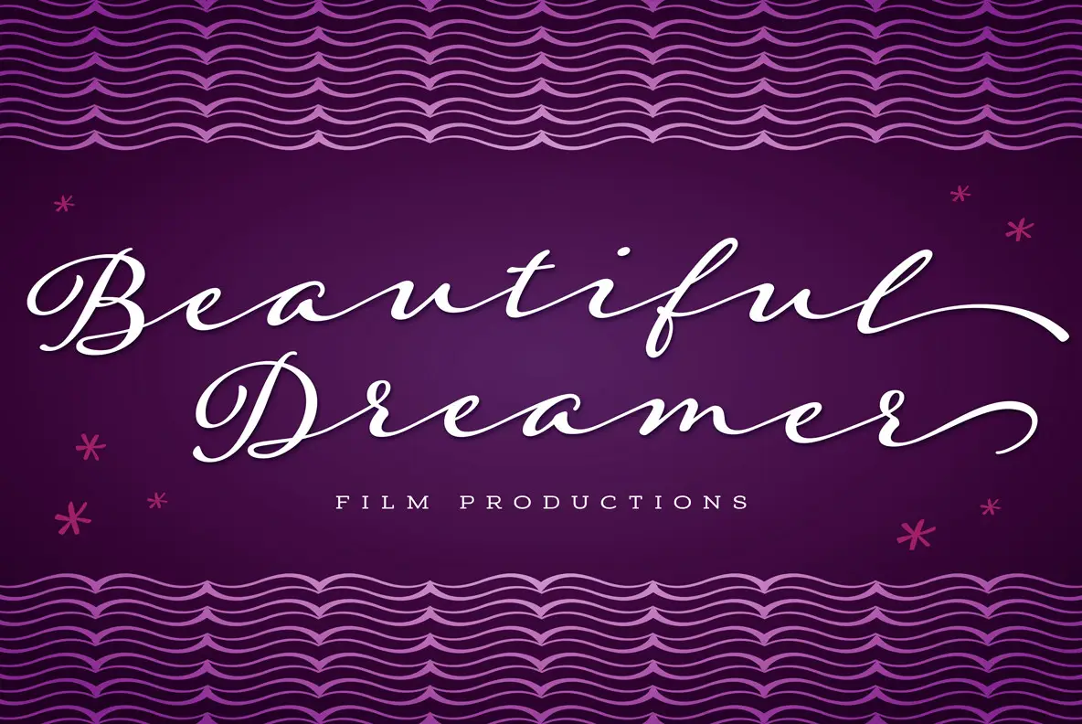 Adorn Garland Smooth Font - FontPath