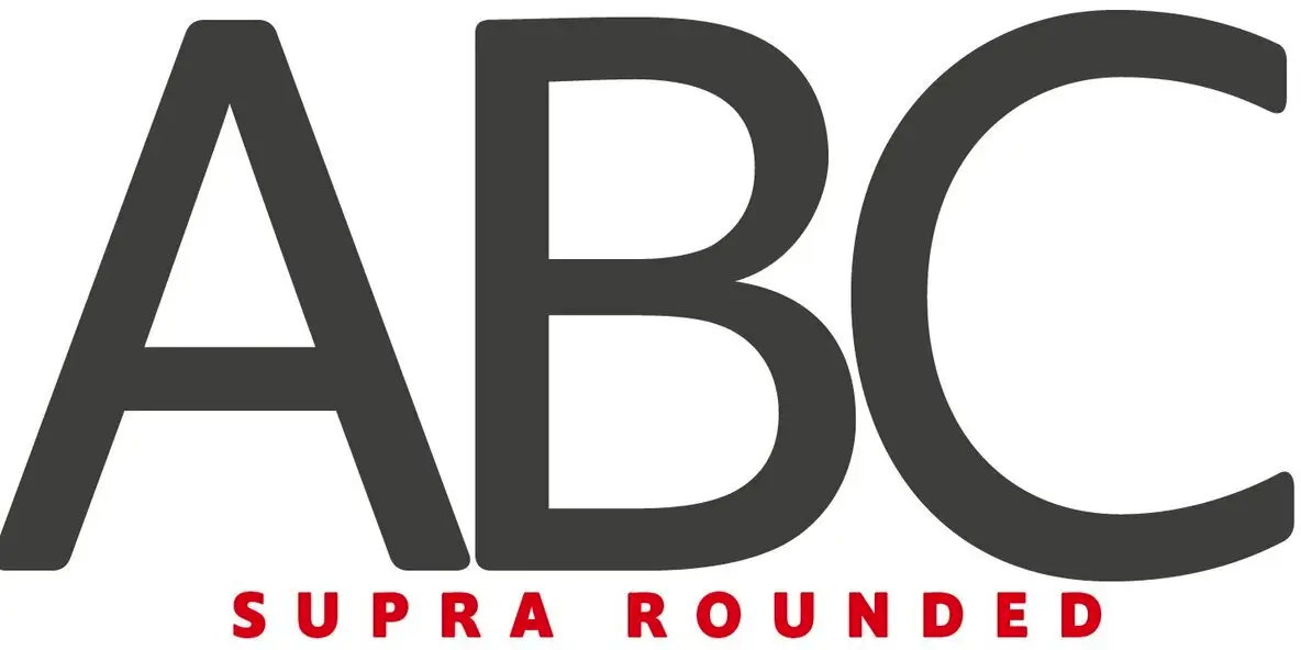 Supra Rounded Font - FontPath