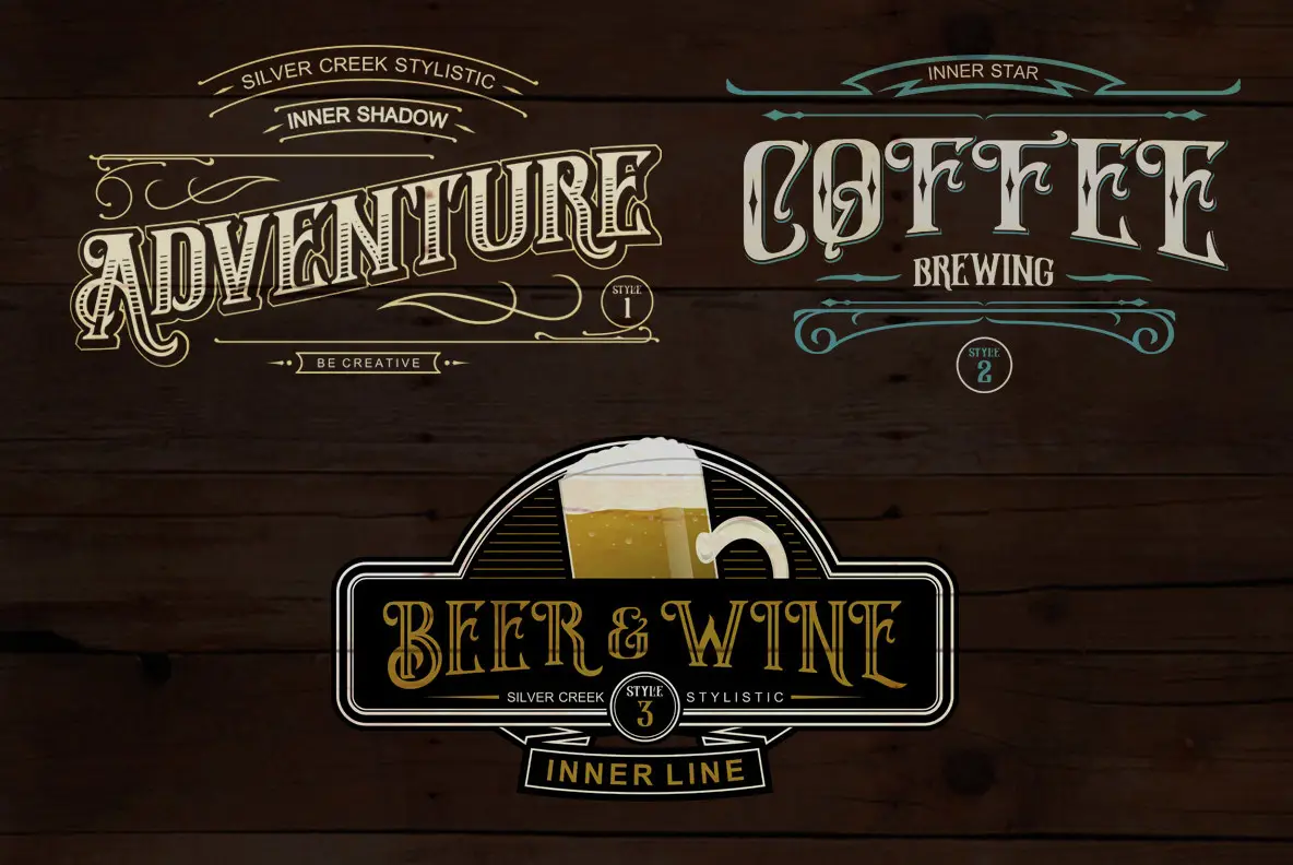 Silver Creek Font - FontPath