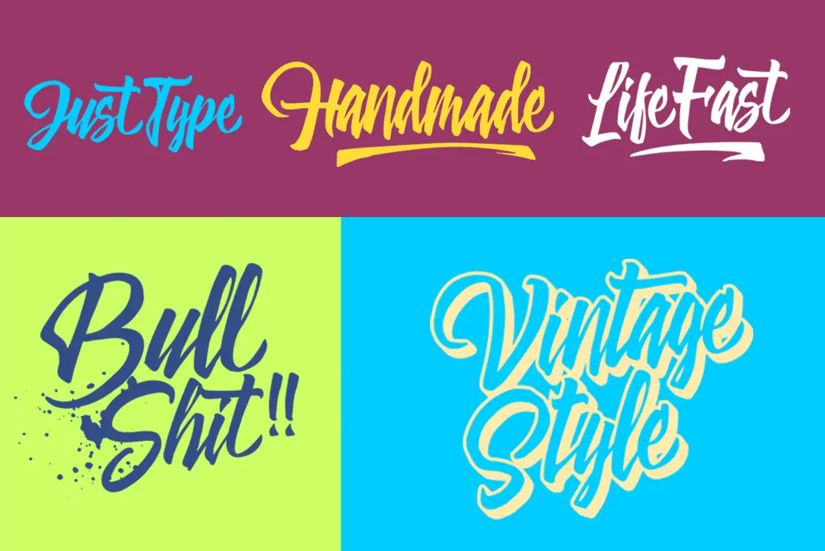 Auto Moods script Font - FontPath