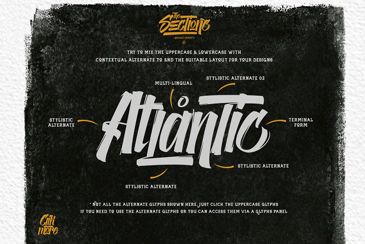 The Sectione Bright Font - FontPath